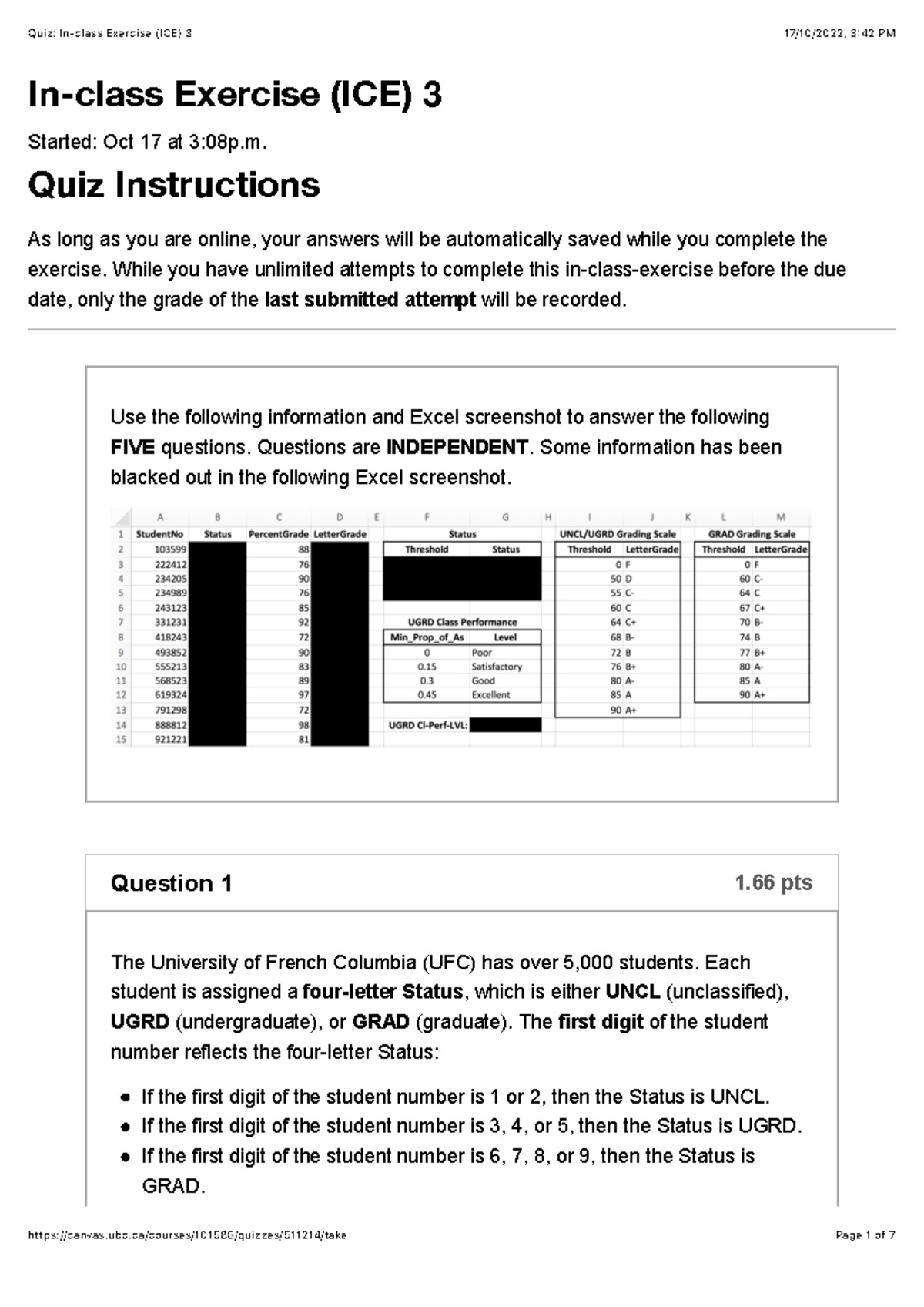 Quiz: In-class Exercise (ICE) 3 - In-class Exercise (ICE) 3 Started ...