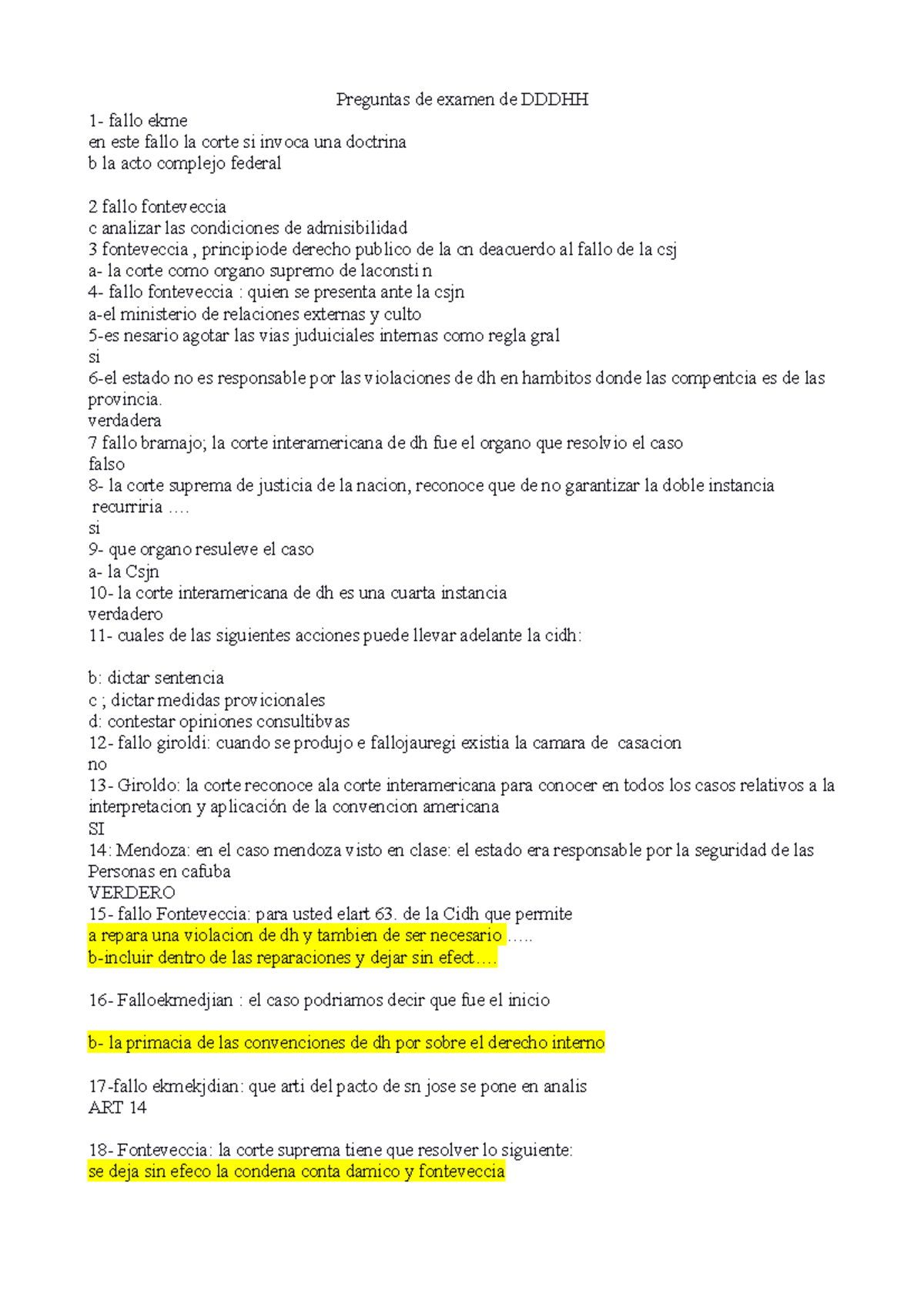 2 examen ddhh - Morales, apuntes de clase para segundo exmen ...