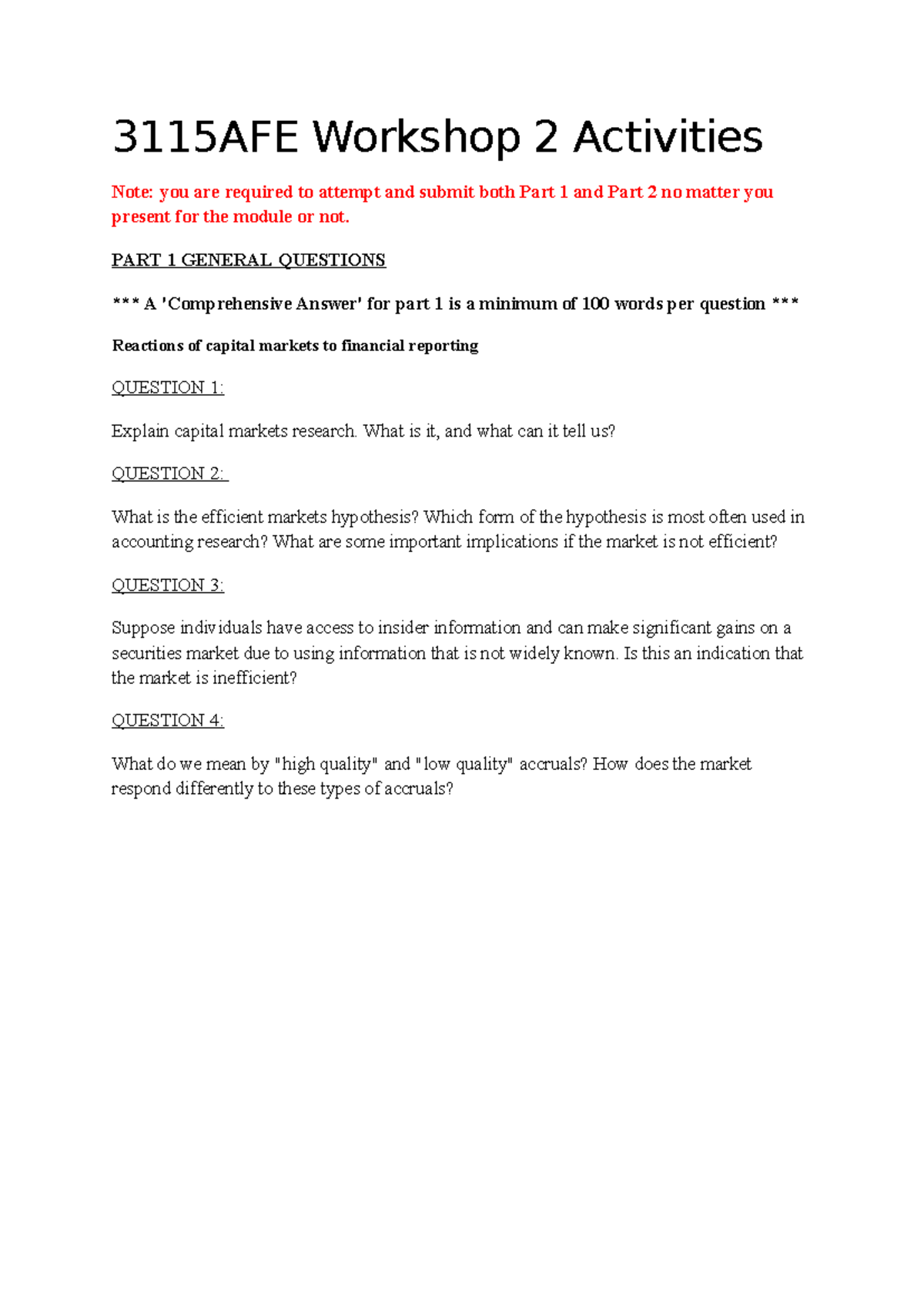 Workshop 2 Activities (3115AFE) - 3115AFE Workshop 2 Activities Note ...