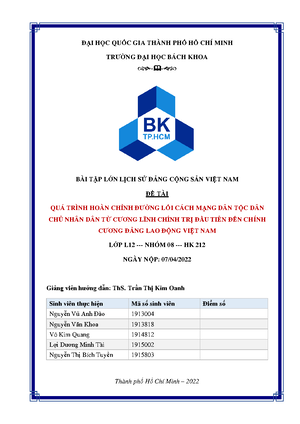 II 1936 1939 new - Lịch sử đảng đào thị bích hồng btl - II. CHỦ TRƯƠNG CỦA ĐẢNG TRONG NHỮNG NĂM ...