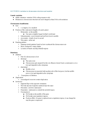 Genetics Lecture 3 Notes Chapter 3 - 1/24 Genetics Lecture 3 Chapter 3 ...