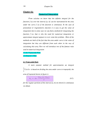 Chap 7 mod - course - Numerical Solution for Differential Equations 185 Chapter Seven Numerical ...