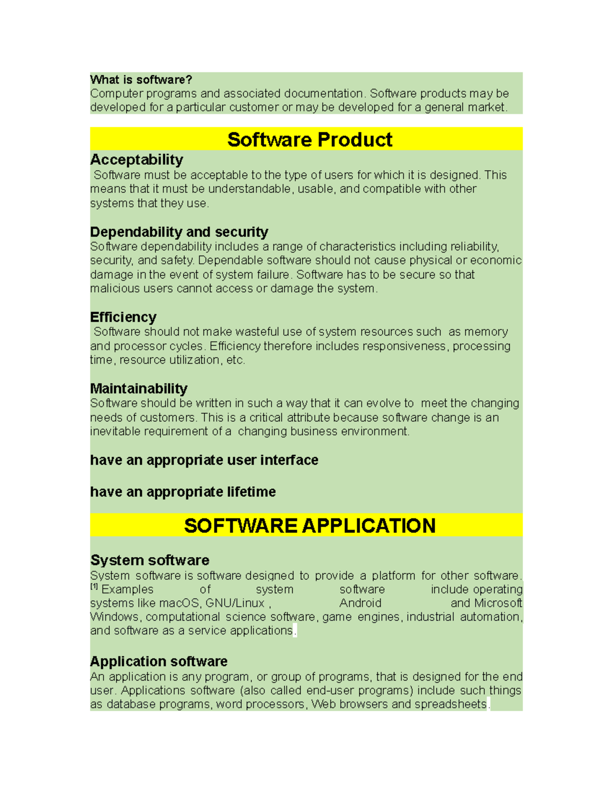 Notes LEC-1 - it is assigment of software engineering - What is ...