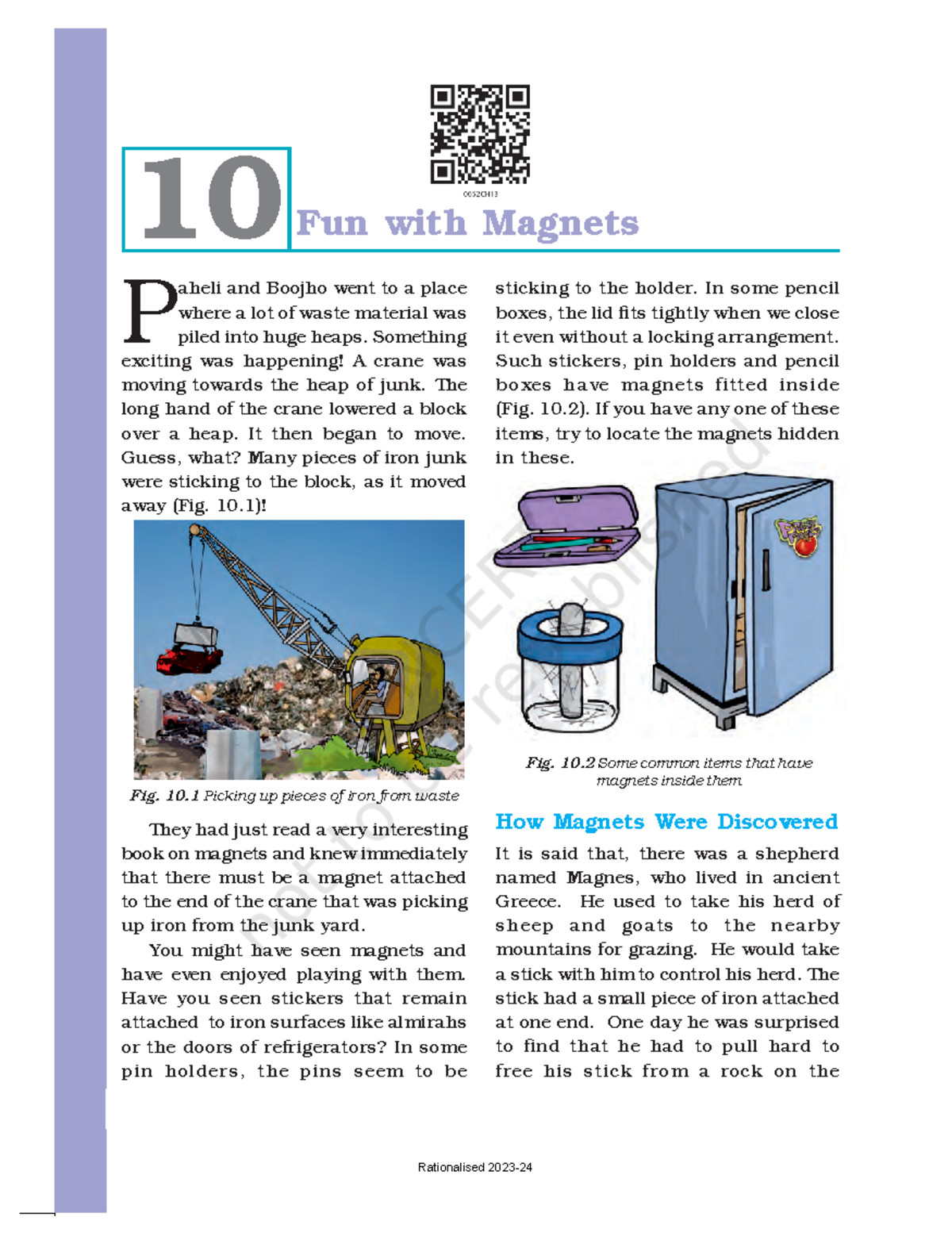 6 - i really get in - 104 SCIENCE 10 Fun with Magnets P aheli and ...