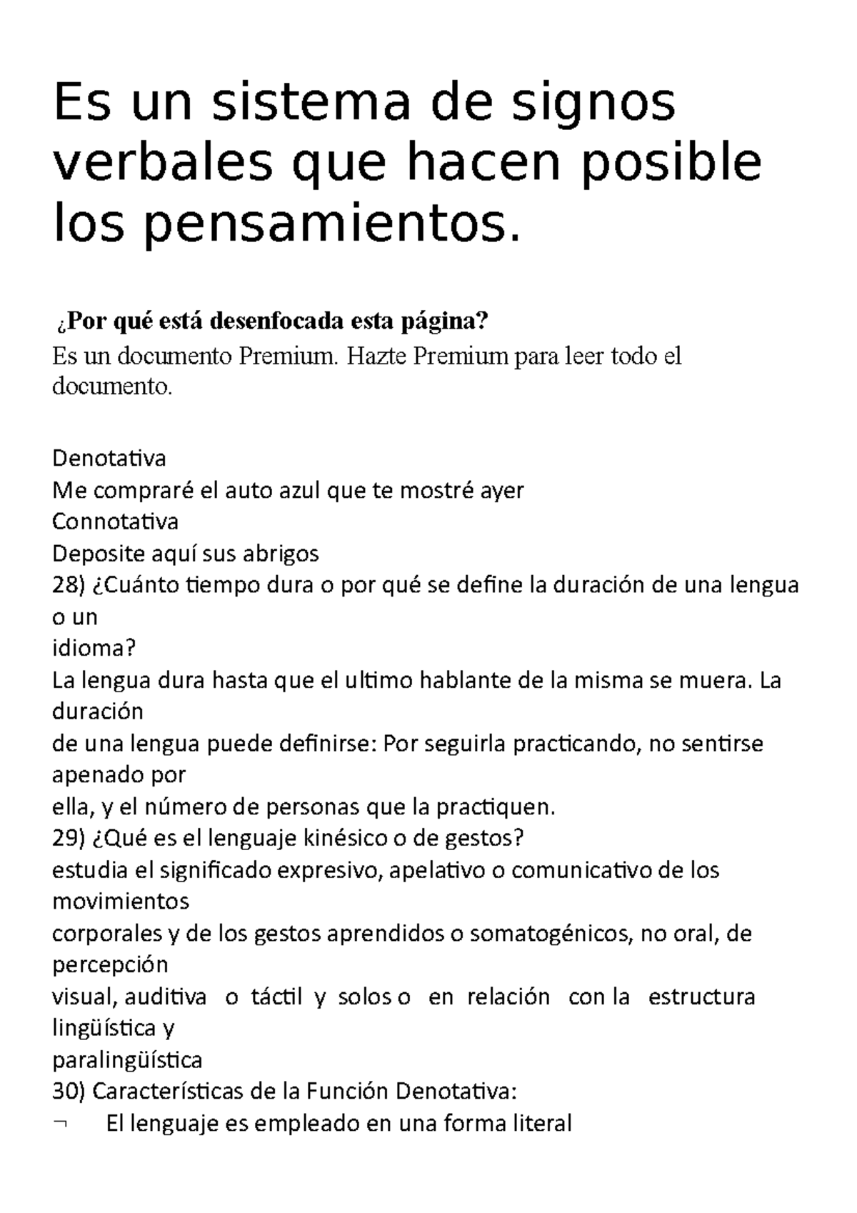 Stoduco - Repaso - Es un sistema de signos verbales que hacen posible ...