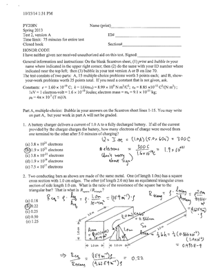 208 eqn sheet numbered - equations - PY 208 Sample Equation Sheet ...