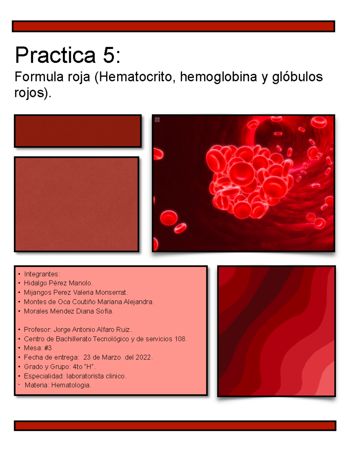 Formula roja - Derecho y salud - ) Practica 5: Formula roja ...