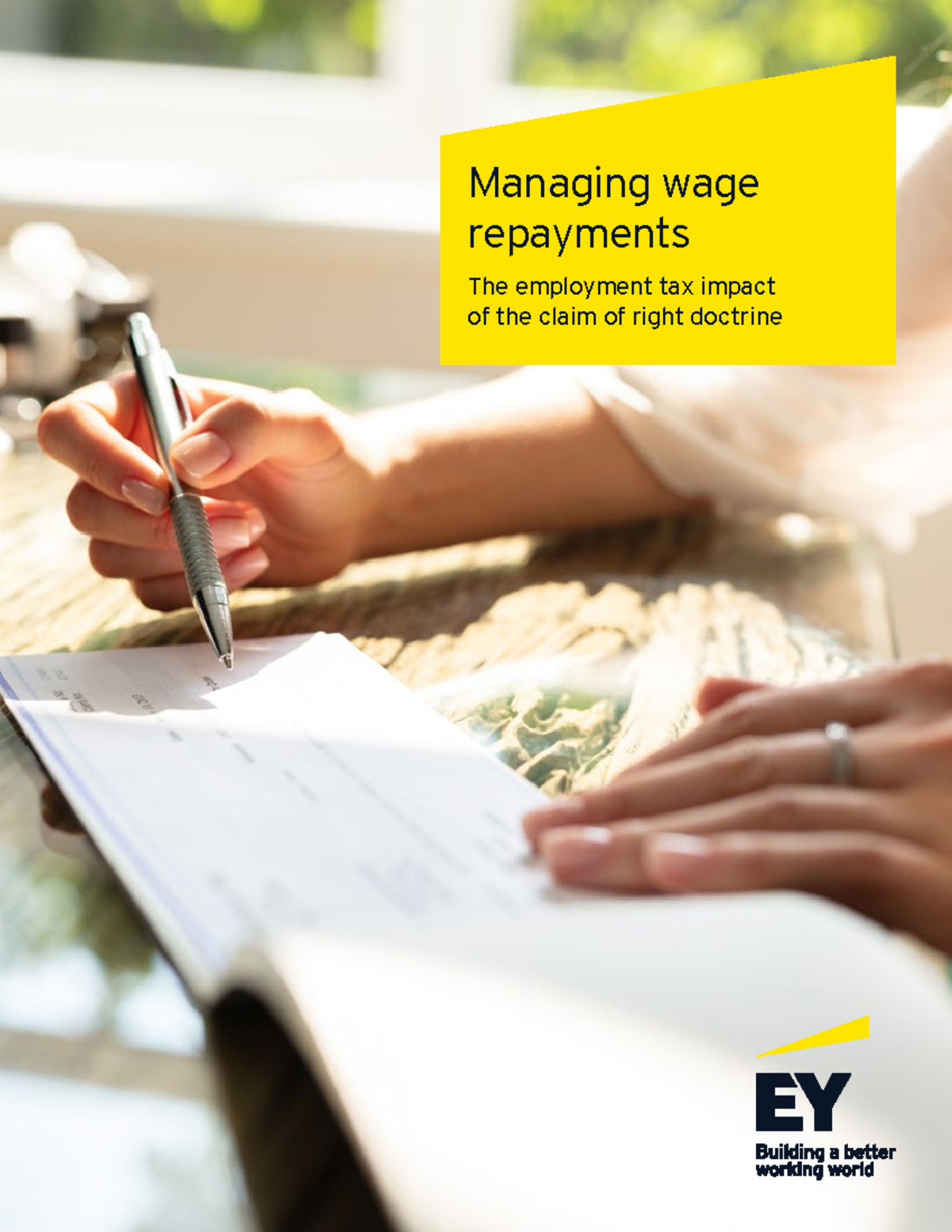 Ey-managing-wage-repayments-2022 - Managing wage repayments The ...