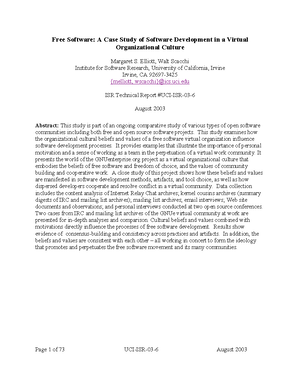 Syring Jessica NU 613-801 Organizational Analysis Paper ...