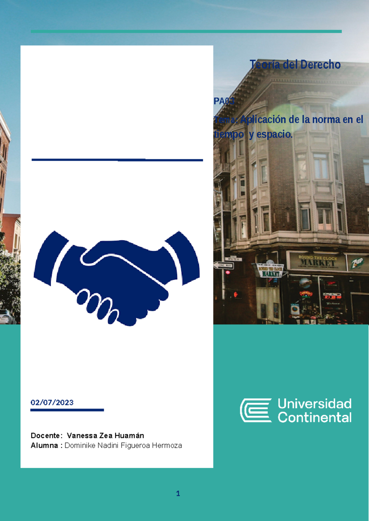 PA3. Figueroa Hermoza Dominike Nadini - 02/07/ Docente: Vanessa Zea ...