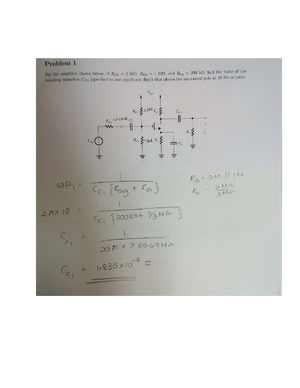 Experiment 4 - 340 report - 1. Introduction: The purpose of this ...