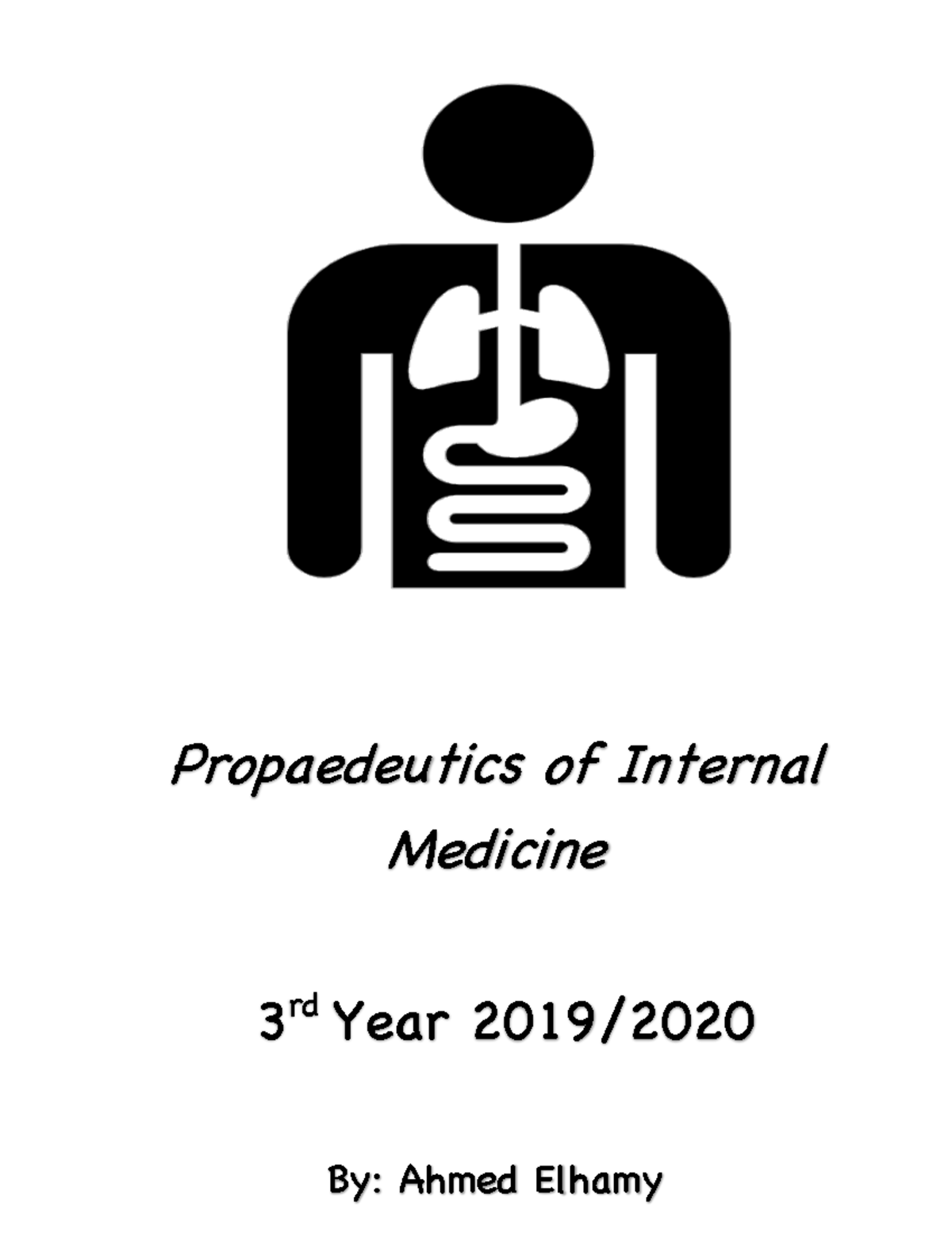 Propaedeutics of Internal Medicine. AE - Propaedeutics of Internal ...