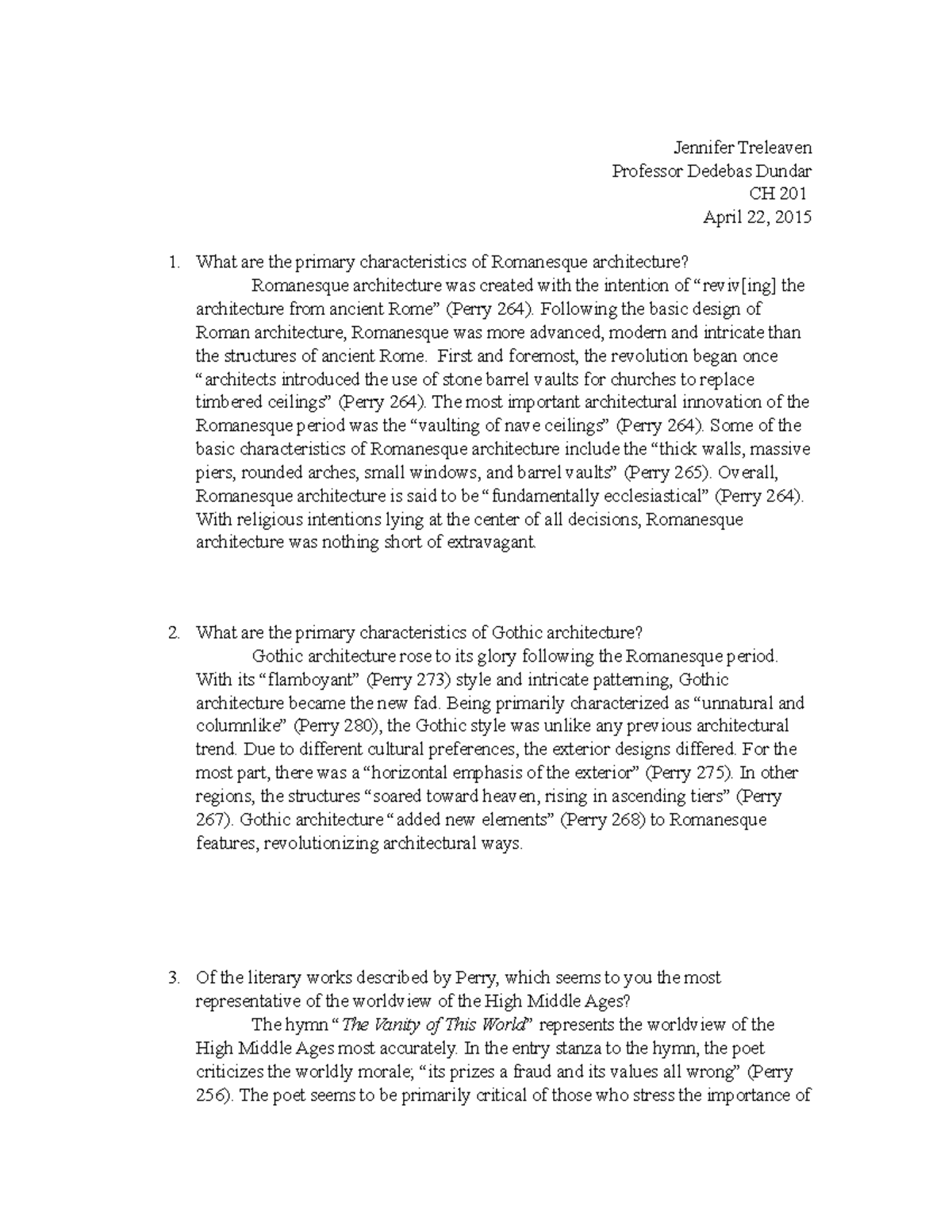 CH WA Lesson 21 - Weekly writing assignment - Jennifer Treleaven ...