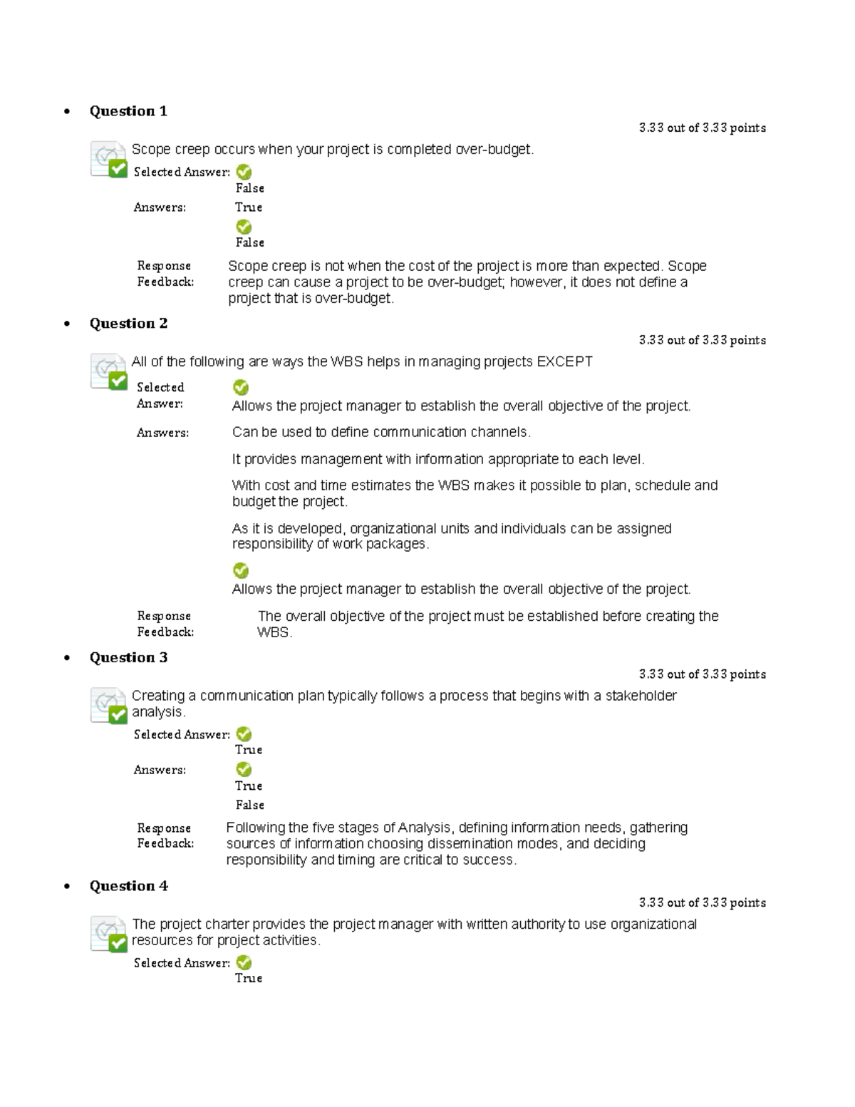 Formative assessment for project management - Project Management ...