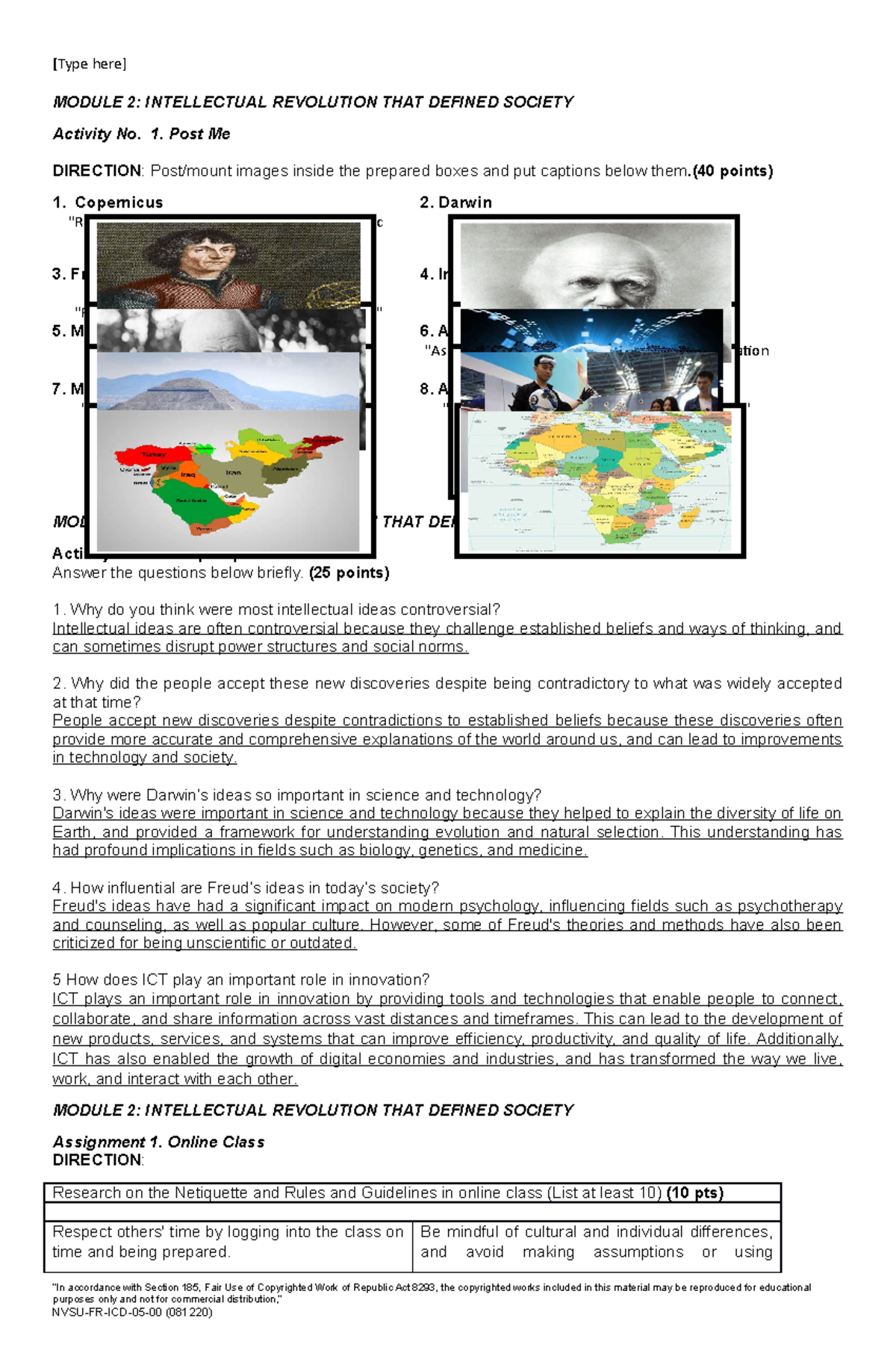 STS-LA- Module-2 - Science, Technology and Society Lecture Notes ...