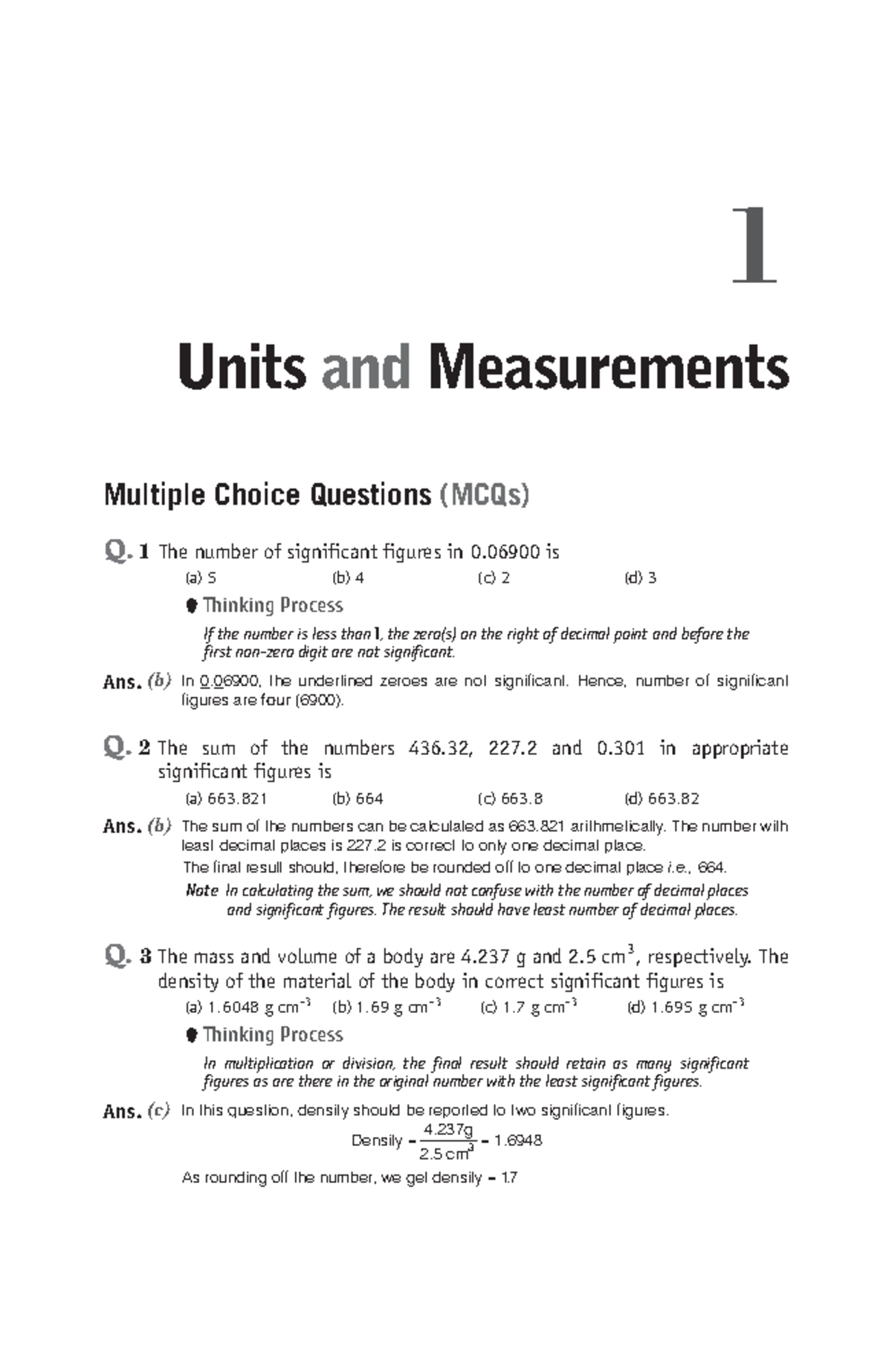 Pexep export - Important book - 1 Units and Measurements Multiple ...