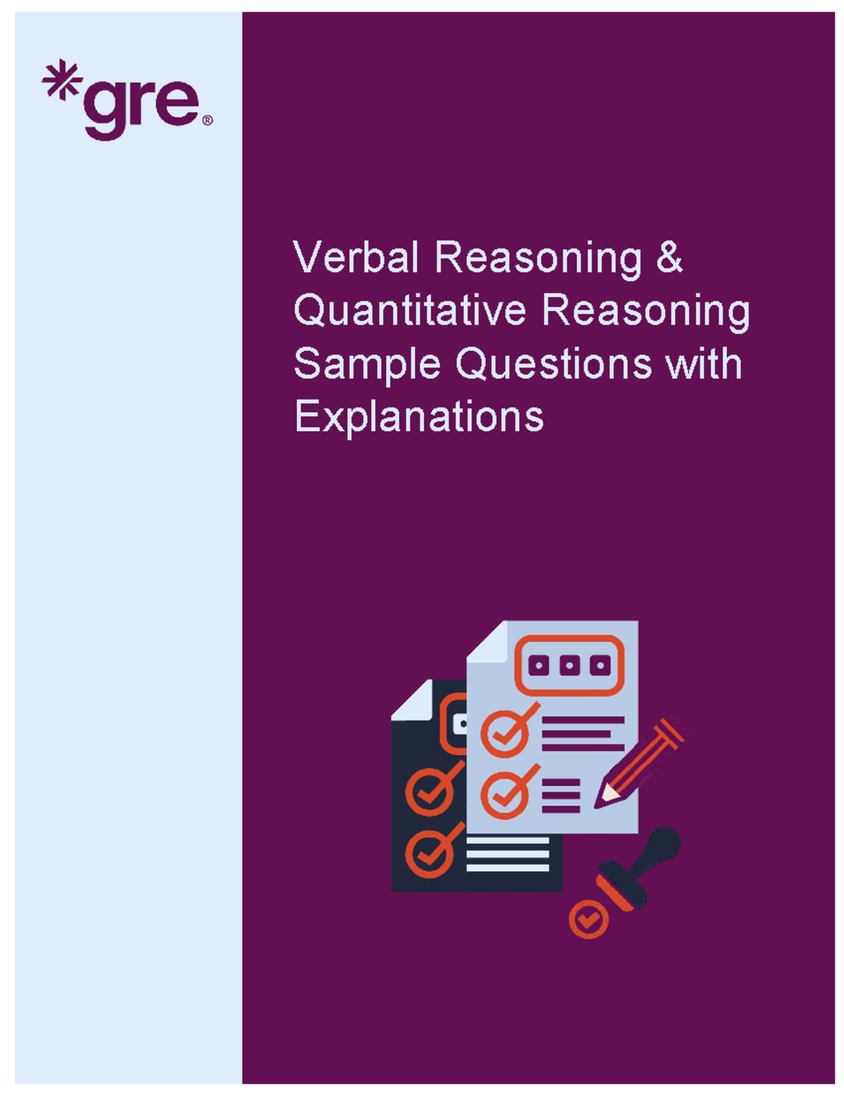 Gre-sample-questions - GRE® Verbal Reasoning and Quantitative Reasoning ...