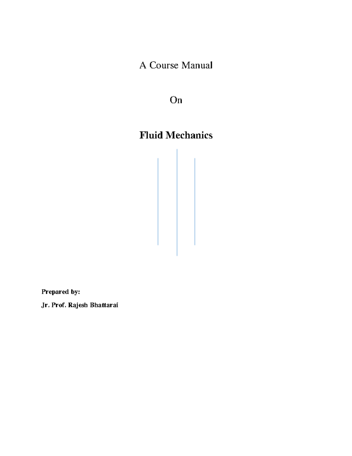 Fluid mechanics NEC - Note about civil engineering Utech colz - A ...