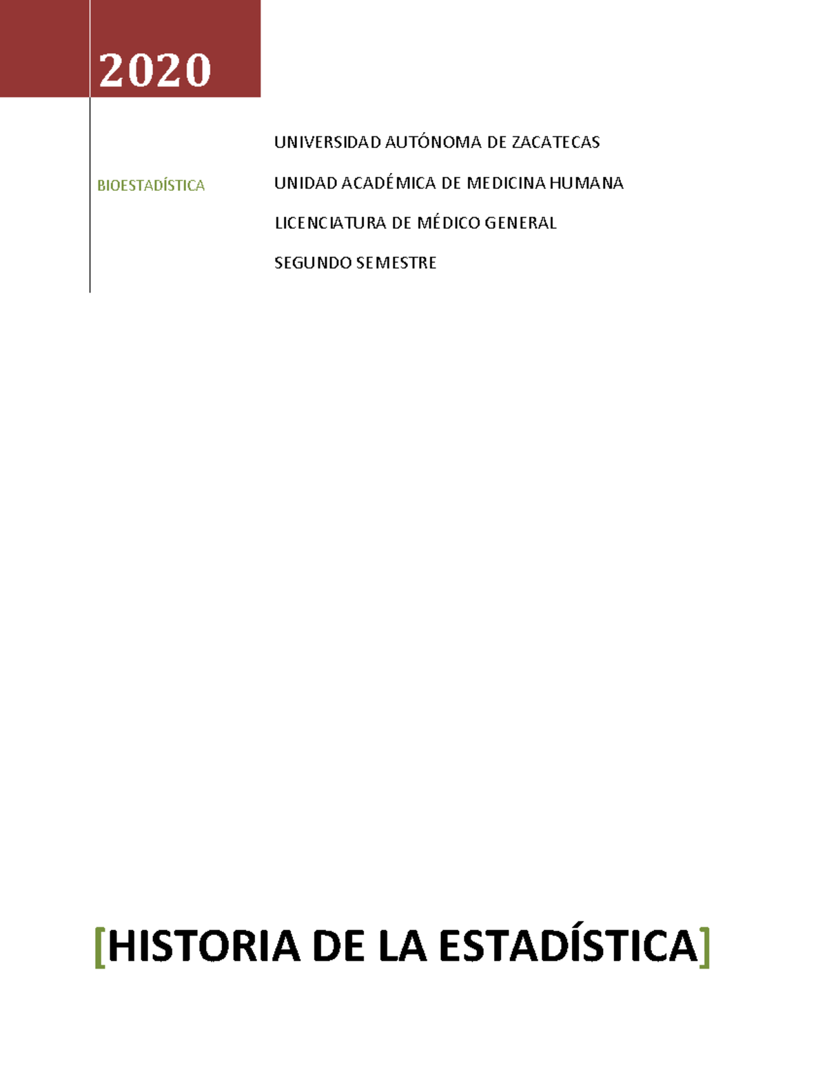 1 Historia de la Estadística - Warning: TT: undefined function: 32 Warning: TT: undefined ...