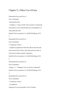 Law Enforcement Test 2 (Chapters 5-8) Notebook - C S 2 Sarah Henault ...