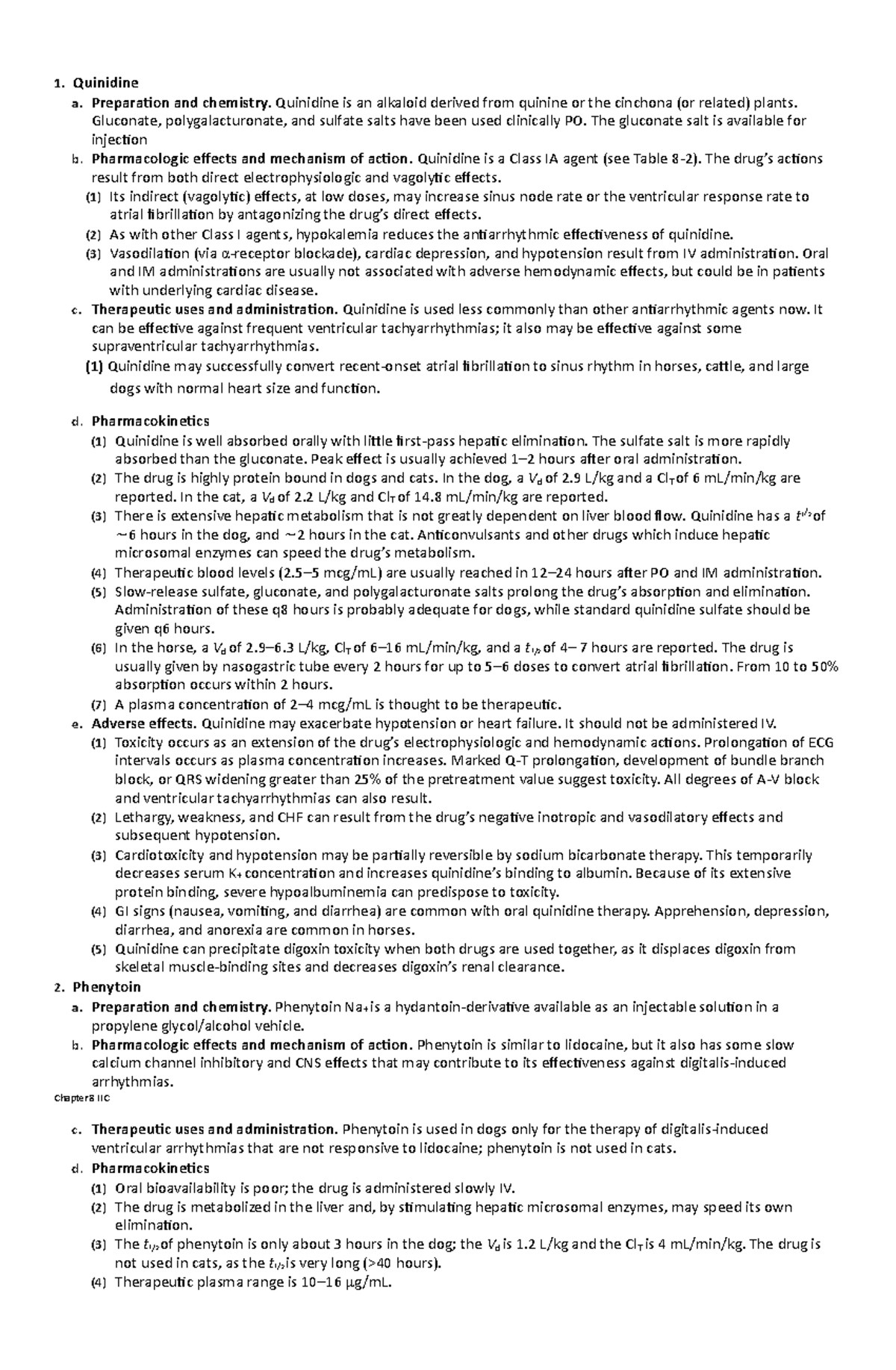 Quinidine - Quinidine a. Preparation and chemistry. Quinidine is an ...