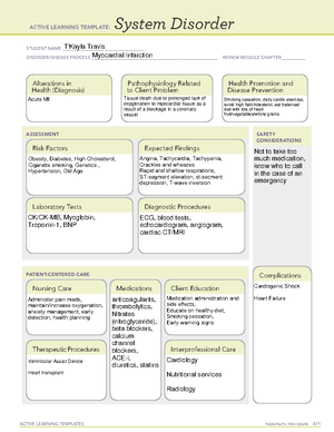 Bipolar System Disorder ATI template - ACTIVE LEARNING TEMPLATES ...