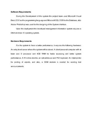 System architecture - The system design specification is the outcome of ...