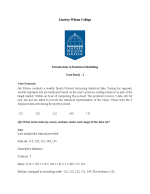 Introductory Statistics Notes 3 - Mar18, 2021 Example 4: In a certain ...