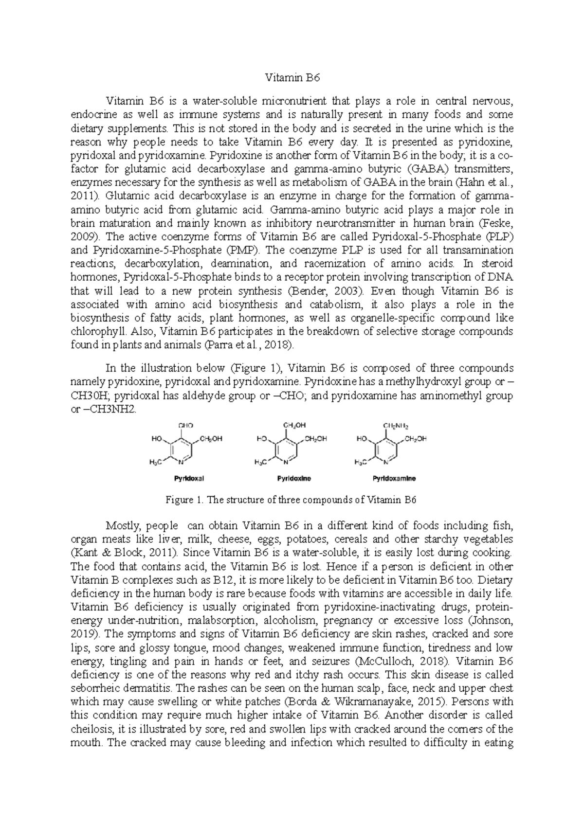 All about Vitamin B6 Research Conducted - Vitamin B Vitamin B6 is a ...