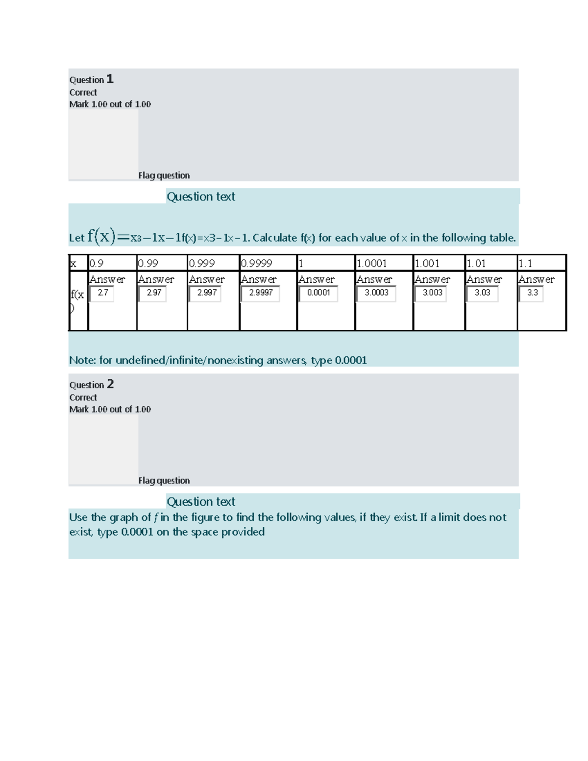 Calculus-2-midterm-exam-attemp-1 compress - Question 1 Correct Mark 1 out of 1. Flag question ...