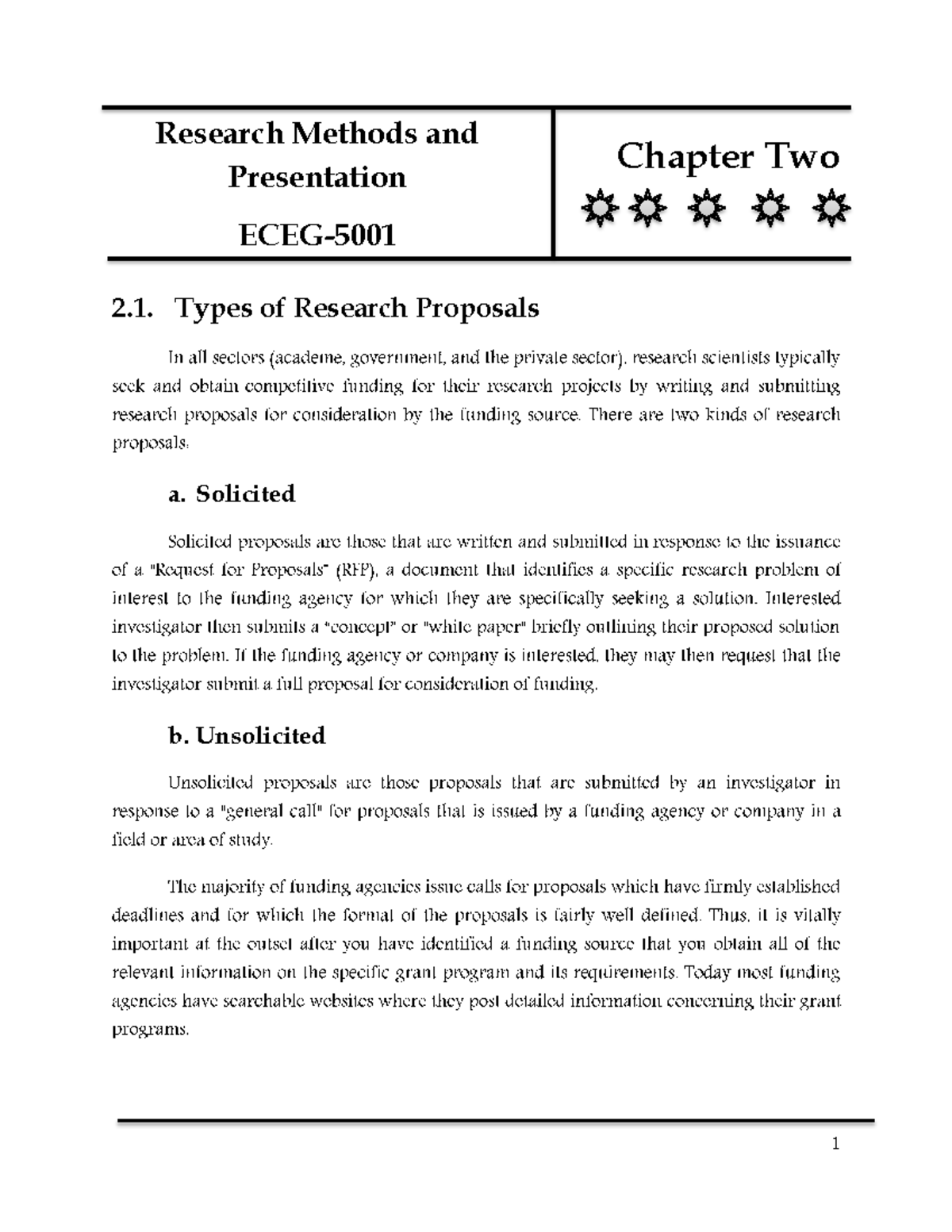 Chapter Two - research - Research Methods and Presentation Chapter Two ...