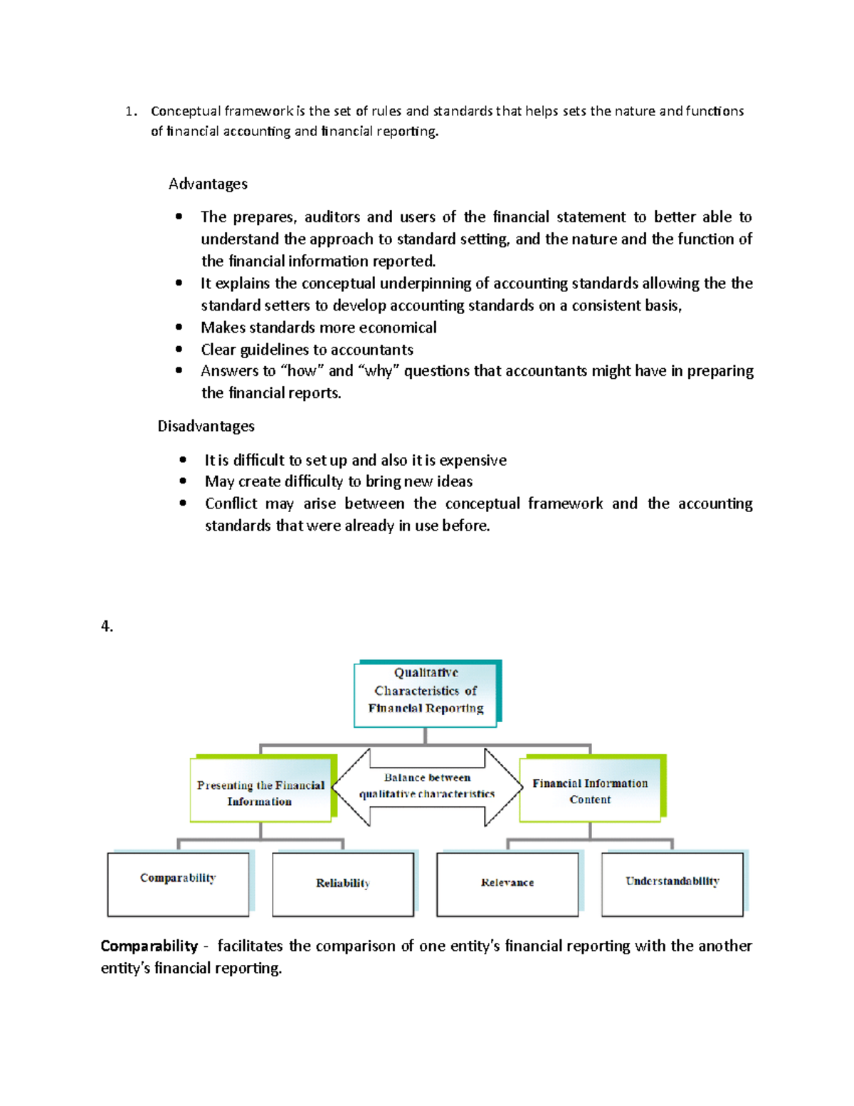 Tutorial - Conceptual framework is the set of rules and standards that ...