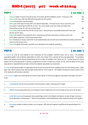 System Dynamics Introduction Notes - Dynamic System Response Author ...