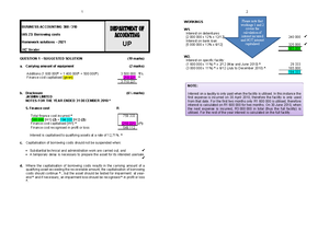 GRAP 5 Borrowing costs - BUSINESS ACCOUNTING 300 / 310 GRAP GRAP 5 ...