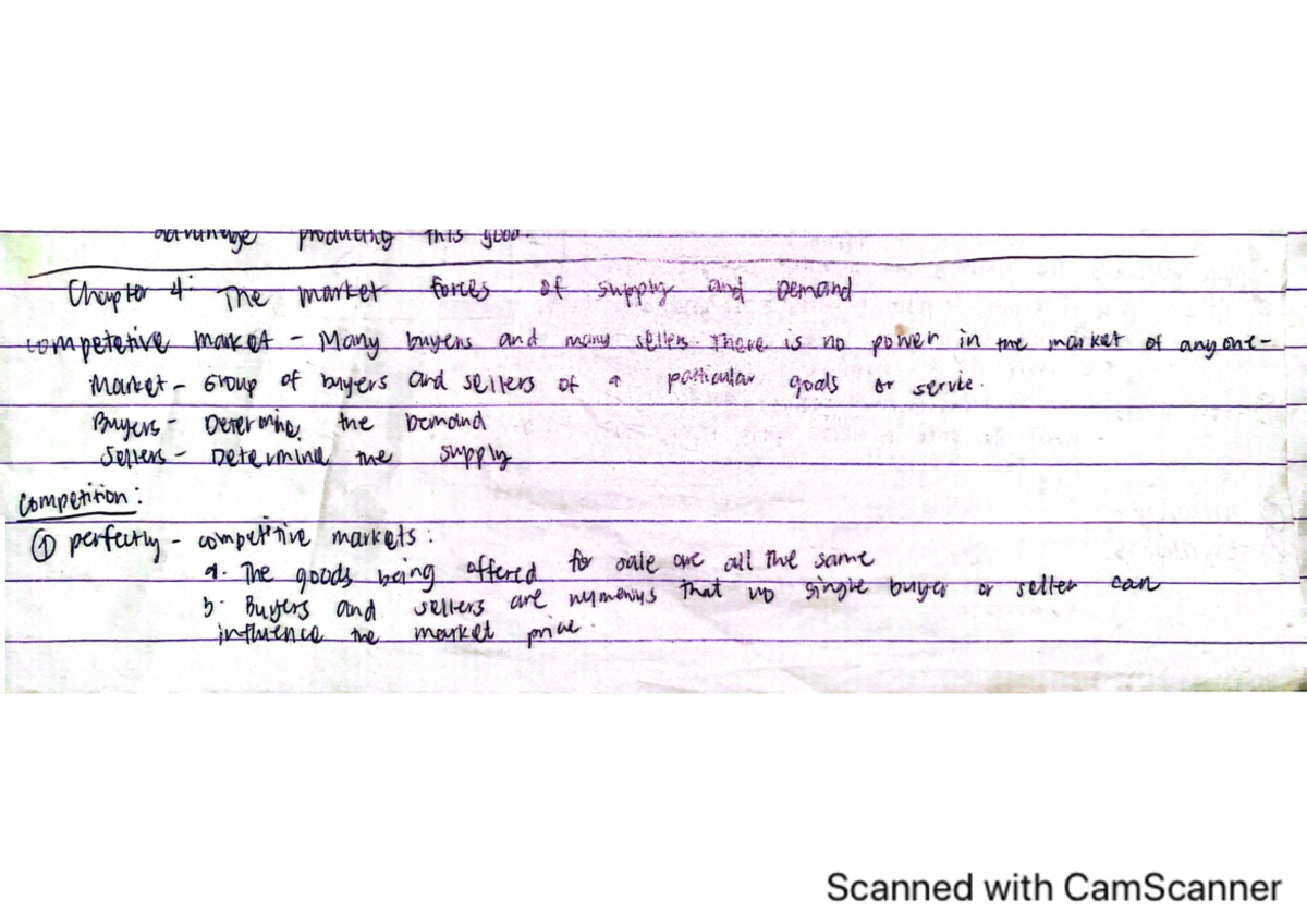 ECON Chapters 4 AND 5 - economics - Oral Communication - Studocu