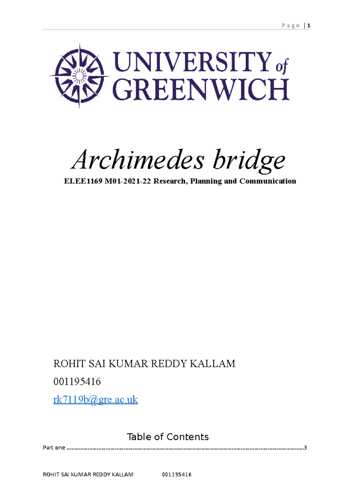 Archimedes bridge - bnm - Archimedes bridge ELEE1169 M01-2021-22 ...