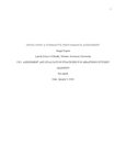 C921 - Assessment and Evaluation Strategies for Measuring Student ...