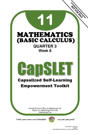 Pre-Calculus - Calculus notes - Pre-Calculus A Circle is formed if the ...