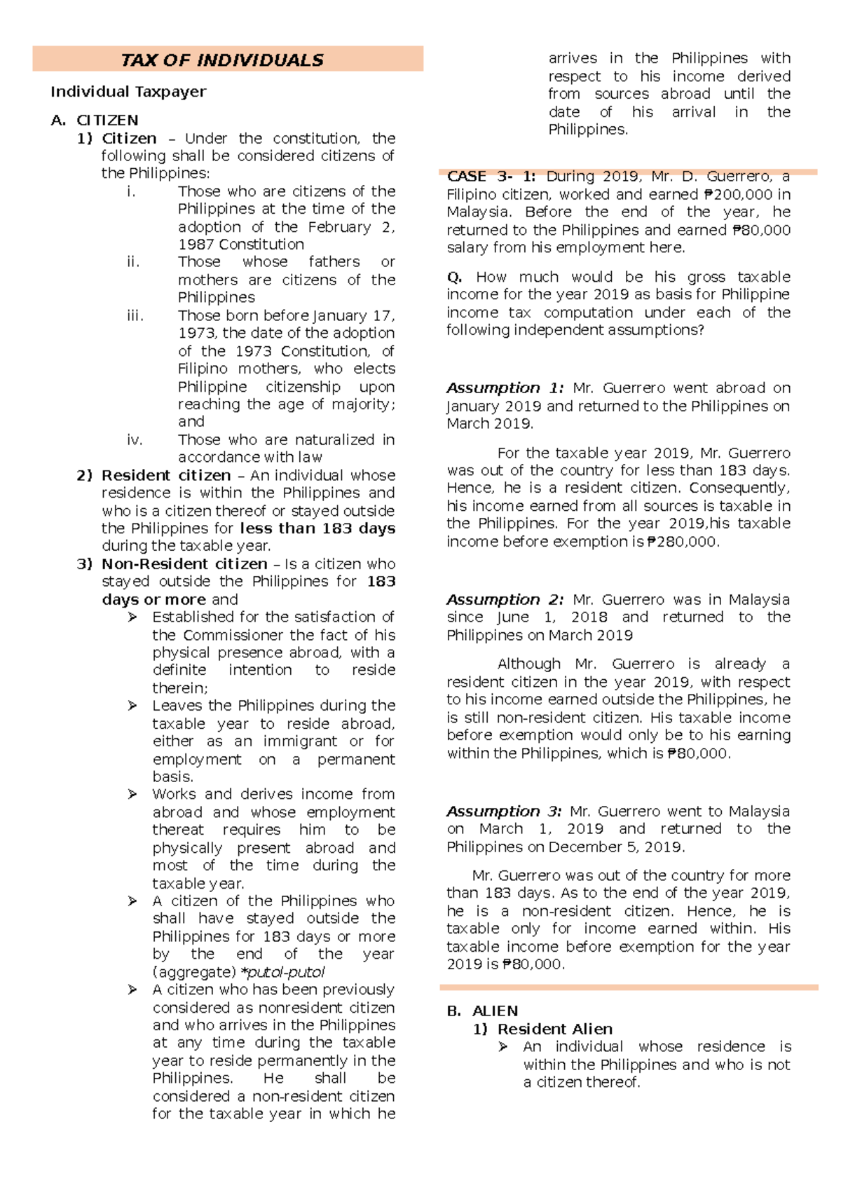 Tax-of-individuals - Lecture note about genetically modified organisms ...