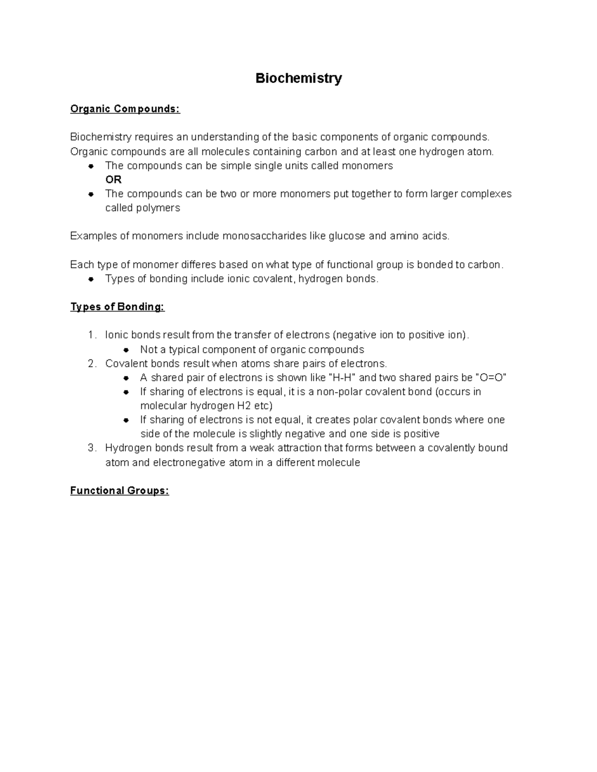 2 Chemistry of digestion - Biochemistry - Biochemistry Organic ...