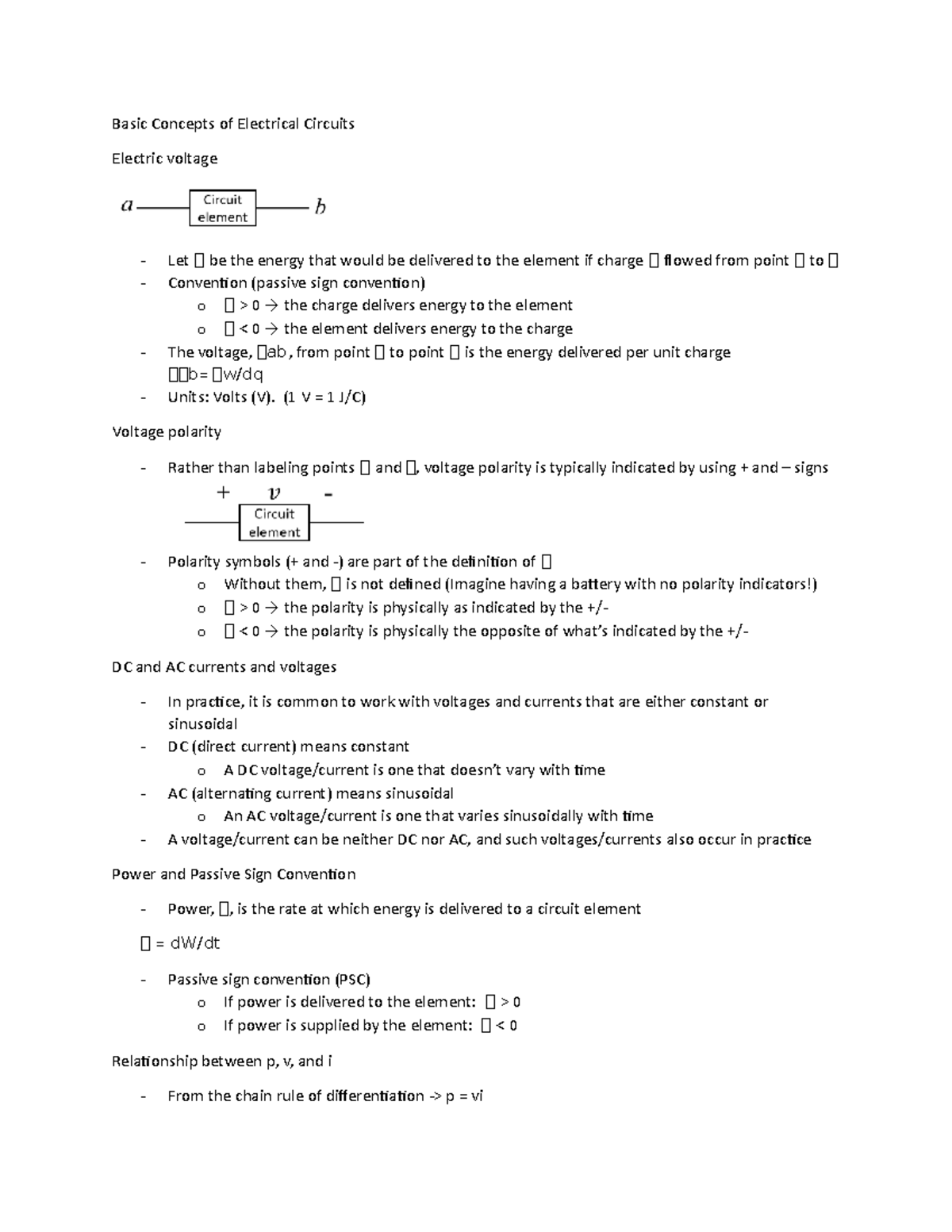 Lecture 3 Basic Conceptsof Electrical Circuits - Basic Concepts of ...