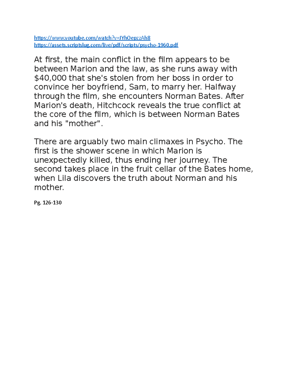 Psycho - apuntes - youtube/watch?v=JYhOepzzAh assets.scriptslug/live ...