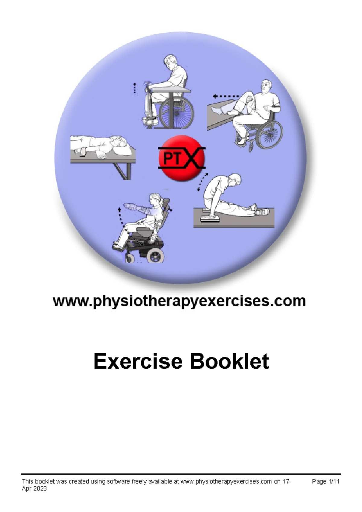 Physiotherapy Exercises - This booklet was created using software ...