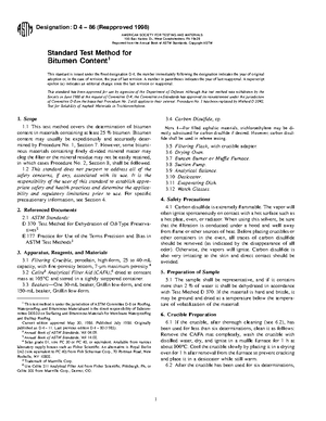 D8 Standard Terminology Relating to Materials for Roads and Pavements ...