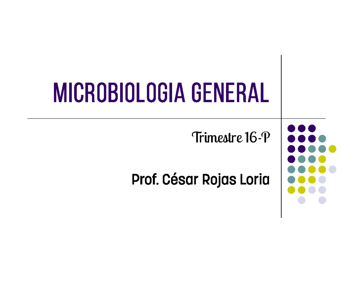 TEMA 1 Historia microbiología - Warning: TT: undefined function: 22 Warning: TT: undefined ...