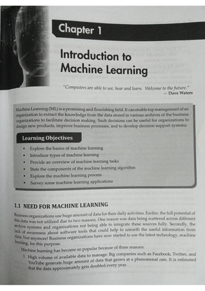 Module 3- 21CS4 AIML Semester 5 - S5 21CS54 AI&ML ( Asst Prof. ROOBY M ...