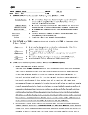01 Laboratory Exercise 1 - IT 01 Laboratory Exercise 1 *Property of STI ...