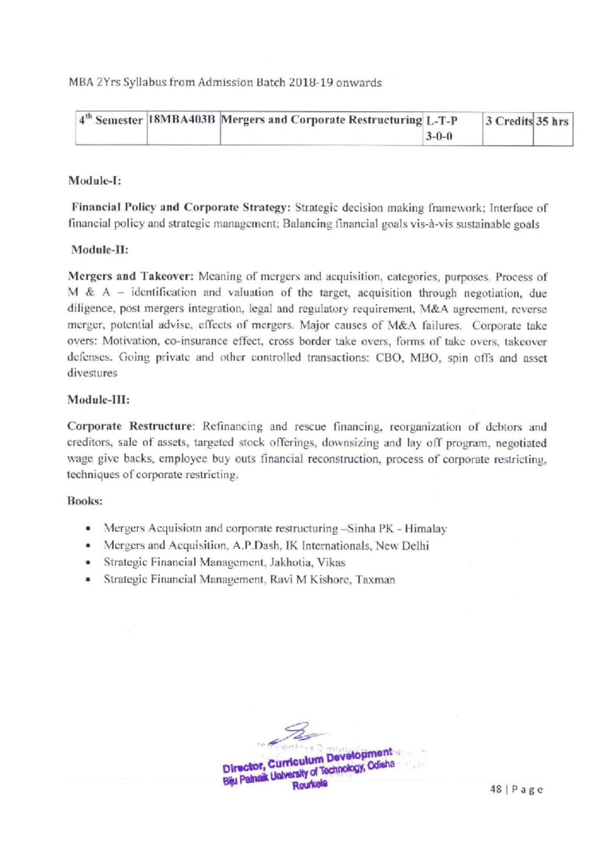 18MBA 403B - MBA Regular - Studocu