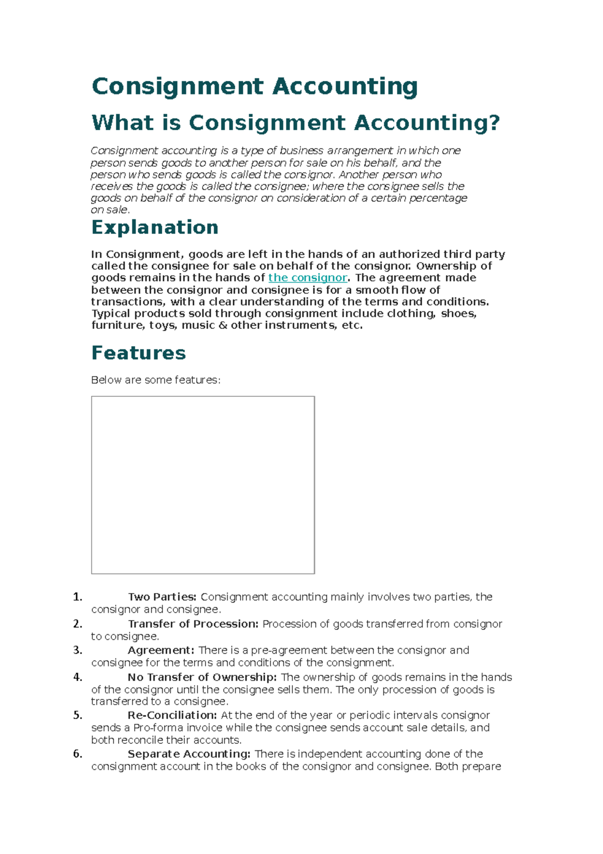 Consignment Accounting - Consignment Accounting What is Consignment ...