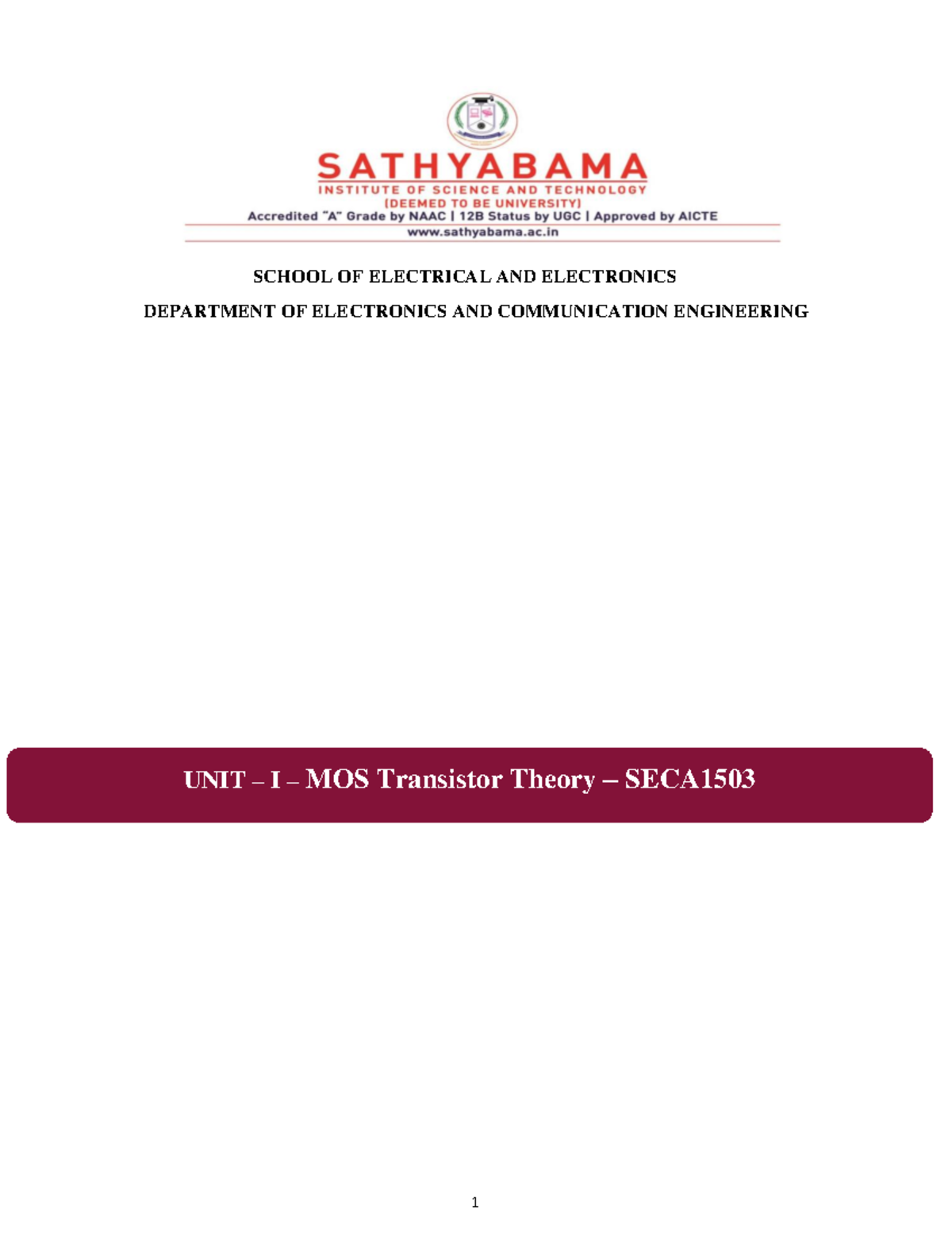 placcement Processing assignments - SCHOOL OF ELECTRICAL AND ...